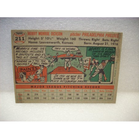 1956 Topps Murry Dickson